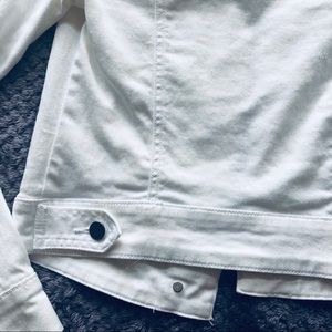 bp | Jackets & Coats | Nordstrom Bp White Denim Jacket | Poshmark